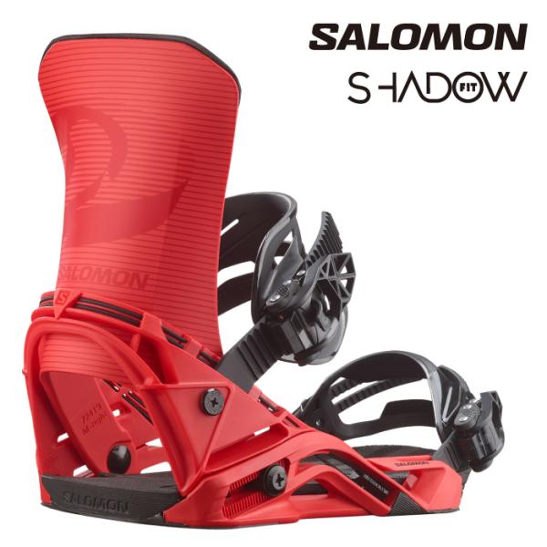 日本正規品 スノーボード ビンディング サロモン SALOMON DISTRICT Fiery Red ディストリクト バインディング メンズ レディース 25-26 爆買