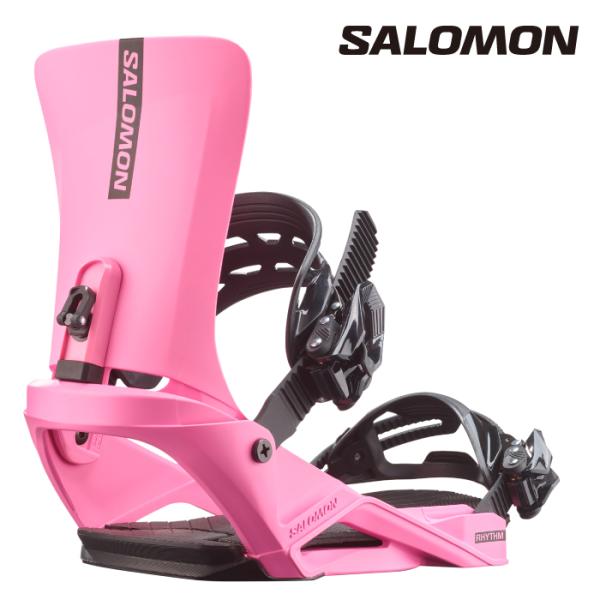 日本正規品 スノーボード ビンディング サロモン SALOMON RHYTHM Pink リズム バインディング メンズ レディース 25-26 爆買