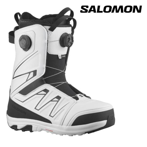 爆買 日本正規品 スノーボード ブーツ サロモン SALOMON LAUNCH BOA SJ BOA Black White ローンチ ボア メンズ 25-26