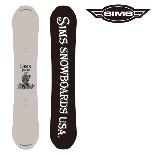 爆買 日本正規品 スノーボード 板 シムス SIMS JOKER (JP LTD COLOR) Gray ジョーカー メンズ レディース 25-26