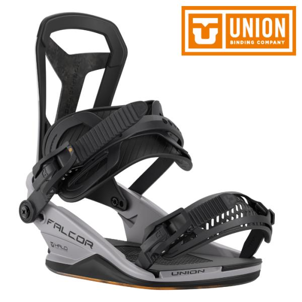 日本正規品 スノーボード ビンディング ユニオン UNION FALCOR Fossil Grey ファルコア バインディング メンズ レディース 25-26