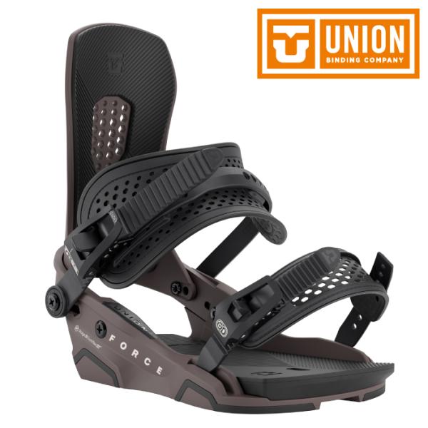 日本正規品 スノーボード ビンディング ユニオン UNION FORCE Brown フォース バインディング メンズ 25-26 爆買