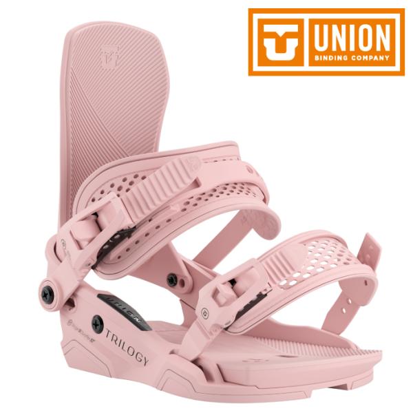 日本正規品 スノーボード ビンディング ユニオン UNION TRILOGY TEAM HB Rose トリロジー チームハイバック バインディング レディース 25-26 爆買