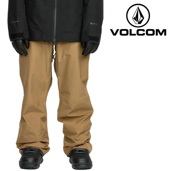 日本正規品 スノーボード ウェア パンツ ボルコム VOLCOM TESTER 3L GORE-TEX PANT Bronze ゴアテックス メンズ 25-26 爆買
