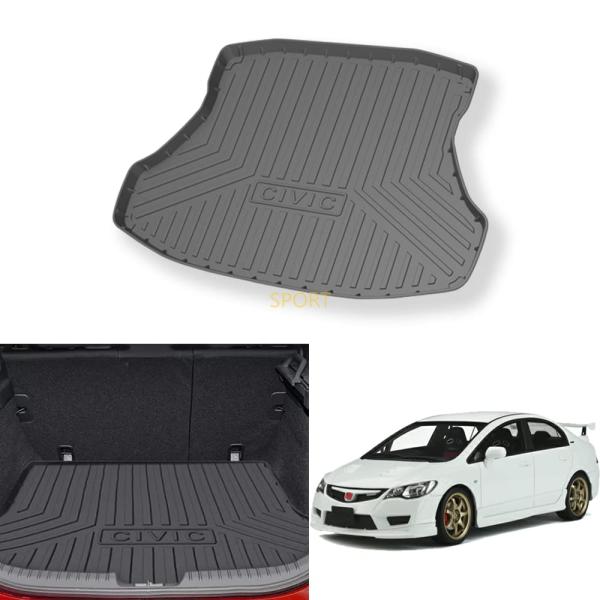 【適合車種】ホンダ シビック タイプR　ABA-FD2　（2007年〜2010年）H19〜H22　車種専用設計。【高品素材】本製品は高品質のTPO素材で、環境にやさしい素材で作られたものです。引っ越しや旅行する時に尖った物は車に傷をつけやす...