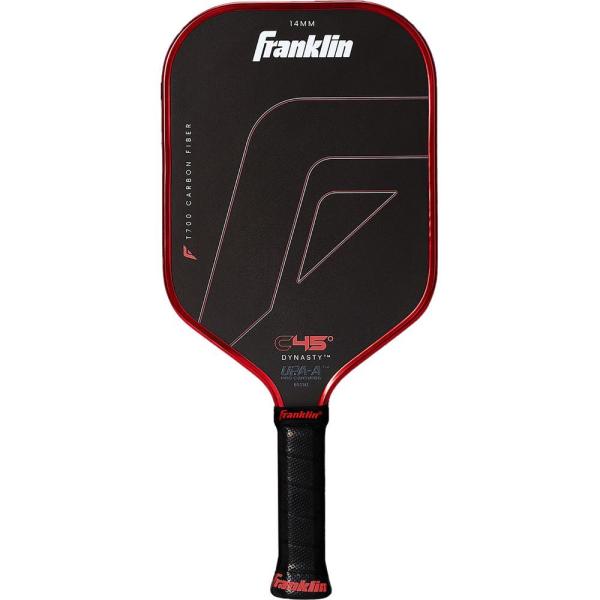 フランクリン Franklin ピックルボールラケット    C45° CARBON PADDLE DYNASTY14mm RED 59231C1