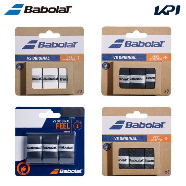 バボラ Babolat テニスグリップテープ  VSオリジナルX3 VS ORIGINAL オーバーグリップ 653040
