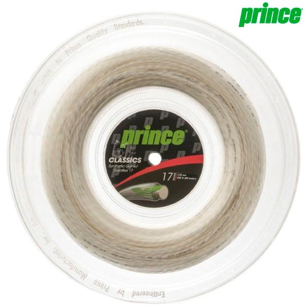 プリンス Prince テニスガット・ストリング  SYNTHETIC GUT DF 17  シンセティックガットDF17  200mロール 7J501 硬式テニス　ストリング