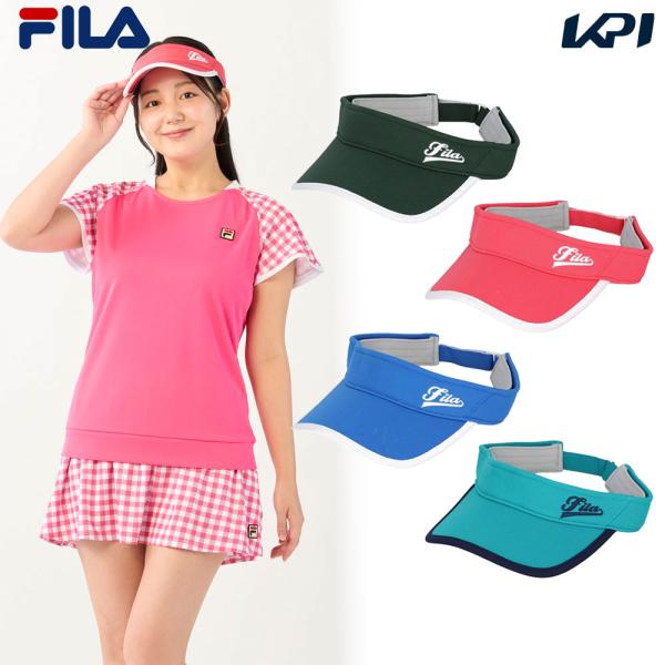 フィラ FILA テニスキャップ・バイザー レディース   サンバイザー CZ6SGW066