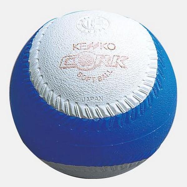 【ナガセケンコー】　ソフトボール用品/ソフトボールグッズ/トレーニングボール/回転チェックボール/練習球/ピッチャー用●トレーニングボール　回転チェックボール　3号【素材】　ゴム【カラー】　ホワイト×ブルー※こちらの商品はメーカー取寄せ商品...