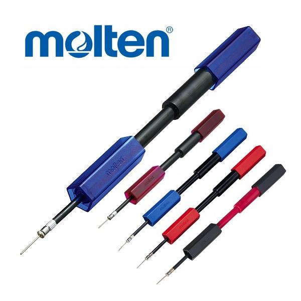 【molten-モルテン】　スポーツ用品/サッカー/フットサル/バレーボール/バスケットボール/ハンドボール/ボールケア用品/空気入れ/エアーポンプ/ハンドポンプ●ペンタゴン　空気入れホースと針が本体に収納できるので、かさばらない空気入れで...