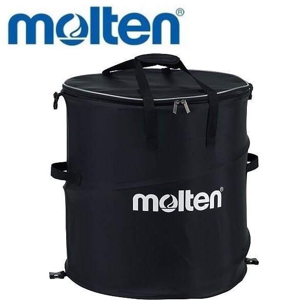 【molten-モルテン】　ボールケース/ボールバッグ/ボール入れ●ホップアップケース折りたたみ式のボールカゴほどの容量がいらないママさんバレー、フットサル、バスケットクラブチームのボール保管に向いています。入れ数：バレー10個・サッカー8...