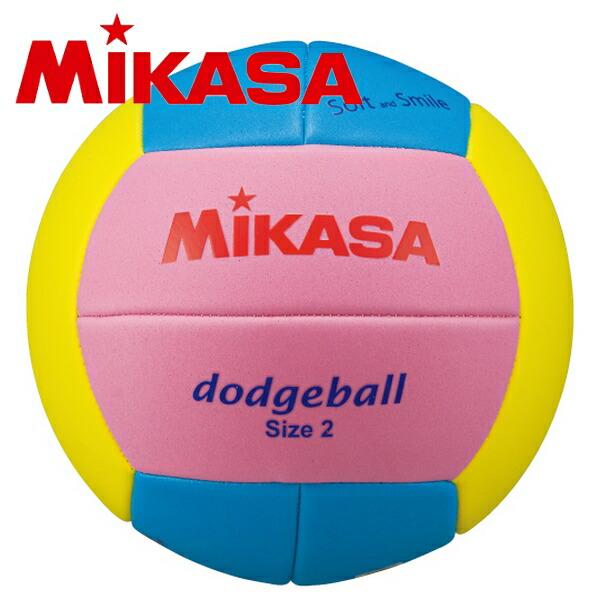 【MIKASA-ミカサ】　スポーツ用品 ドッジボール ドッジボール スポンジボール ジュニア用 JR用 キッズ用 KIDS用 子供用 少年用 少女用 幼児用●スマイルドッジボール　2号　子供用スポンジ(TPE)素材ならではのやさしい手ざわり...