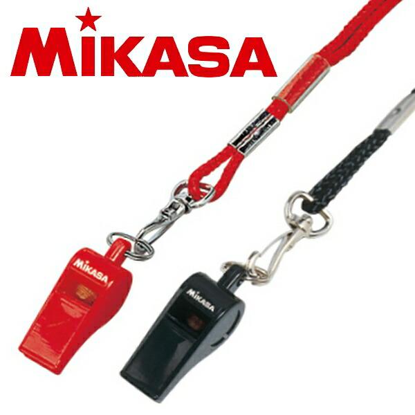 【MIKASA-ミカサ】　バレーボール用品 バレー用品 ソフトバレー用品 ホイッスル 笛 フエ ふえ 審判 レフリー レフェリー●プラエコー　ホイッスル　コルク入りお求めやすい価格の短管ホイッスル。体育授業用、イベント用に最適です。【素材/...
