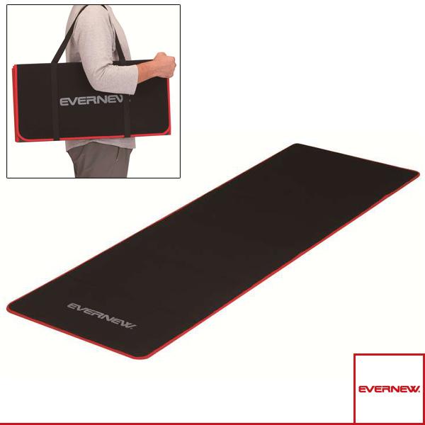 エバニュー オールスポーツトレーニング用品 屋内外兼用ストレッチマット折りたたみ ETB639「テニス・ソフトテニス・バドミントン・野球・ソフトボール・卓球・ランニング専門店」