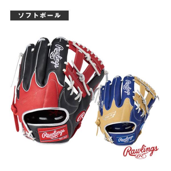 ローリングス ソフトボールグローブ ソフトハイパーテックカラーズ HYPER TECH COLORS ソフト用グラブ オールラウンド用 GS5FHTC565W「テニス・ソフトテニス・バドミントン・野球・ソフトボール・卓球・ランニング専門店」