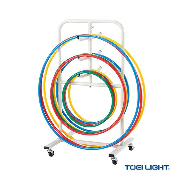 TOEI(トーエイ) 剣道設備・備品 体操リング整理台 両面式 T-1667「テニス・ソフトテニス・バドミントン・野球・ソフトボール・卓球・ランニング専門店」