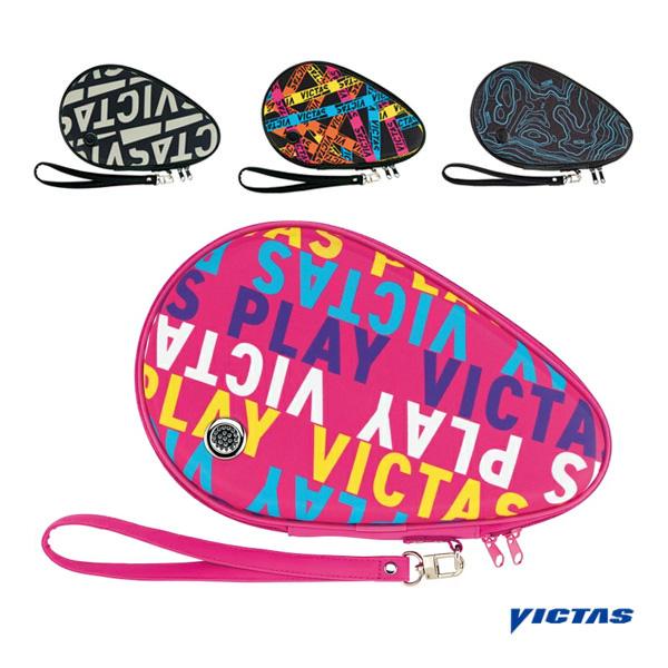ヴィクタス 卓球バッグ  プリンテッドラウンドラケットケース／PRINTED ROUND RACKET CASE（672111）「テニス・ソフトテニス・バドミントン・野球・ソフトボール・卓球・ランニング専門店