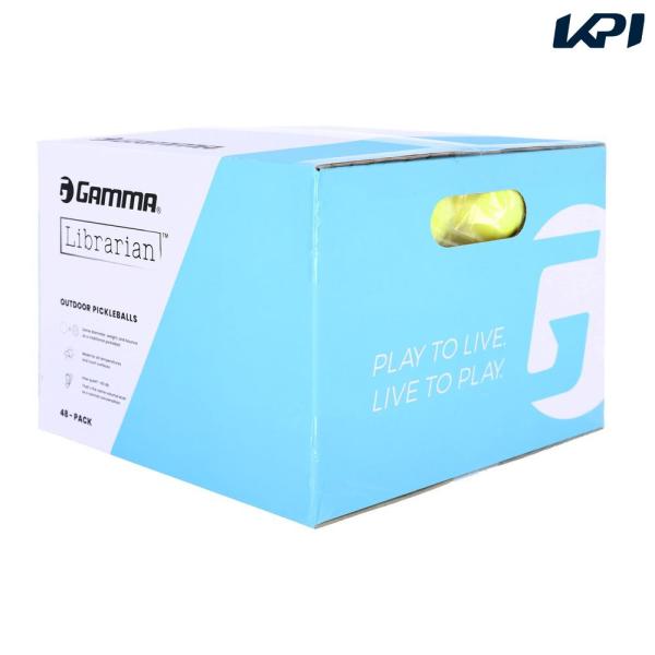 ガンマ GAMMA ピックルボールボール    PICKLEBALL LIBRARIAN FOAM BALL  48P 1E805869