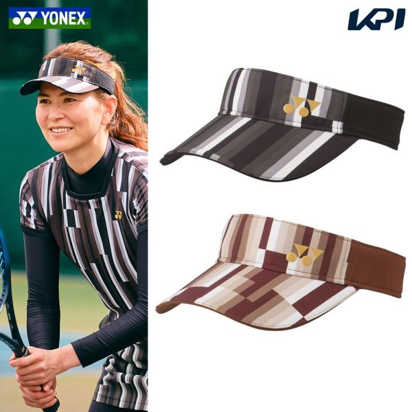 『即日出荷』ヨネックス YONEX テニスキャップ・バイザー レディース ウィメンズ サンバイザー Beauty &amp; Bloomシリーズ 40086-2023FW
