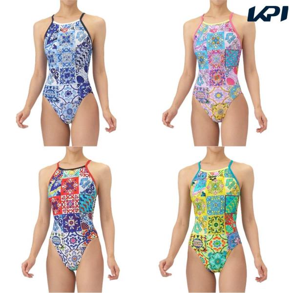 アリーナ ARENA 水泳水着 レディース   トレーニングワンピース オープンバック  AS5FWM20L