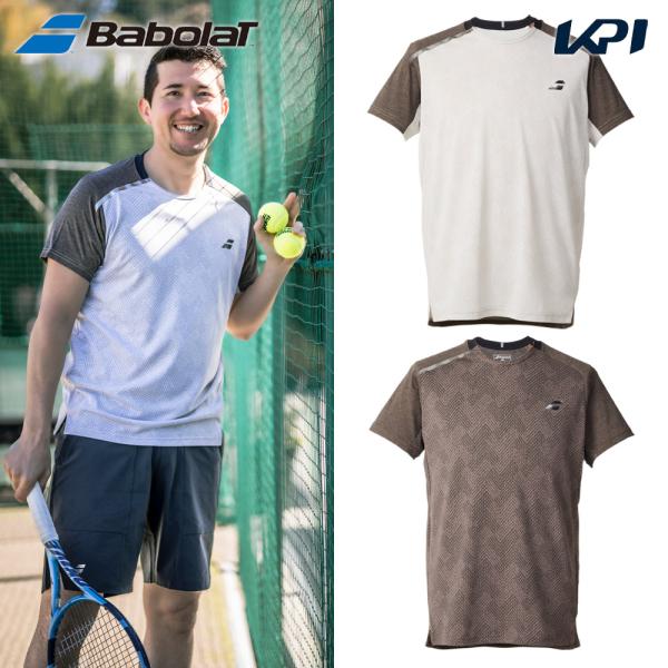 バボラ Babolat テニスウェア ユニセックス   VS SHORT SLEEVE SHIRT ゲームシャツ 半袖シャツ BUG5350 2025FW