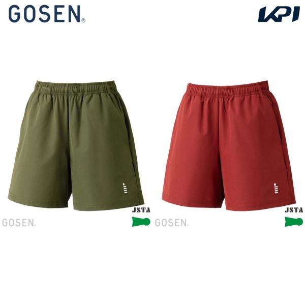 ゴーセン GOSEN テニス ウェア テニスウェア   レディース ハーフパンツ 2026FW 2026新製品