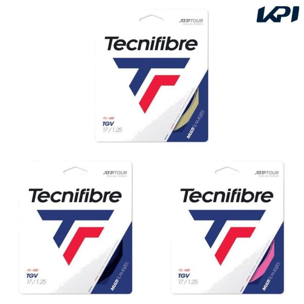 『即日出荷』テクニファイバー Tecnifibre テニスガット・ストリング  TGV  ティージーブイ  1.25mm TFG205  TFSG200