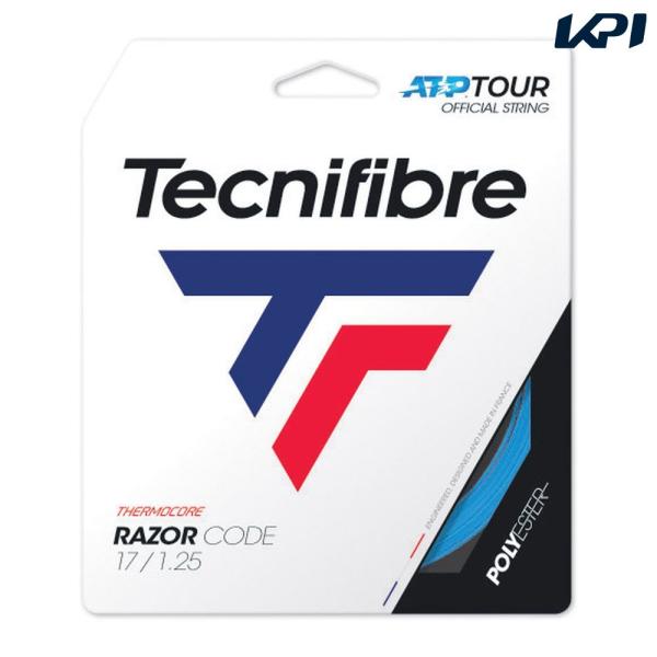 『即日出荷』テクニファイバー Tecnifibre テニスガット・ストリング  RAZOR CODE  レーザーコード  1.25mm TFG401  TFSG403 ダニール・メドベージェフ選手使用モデル
