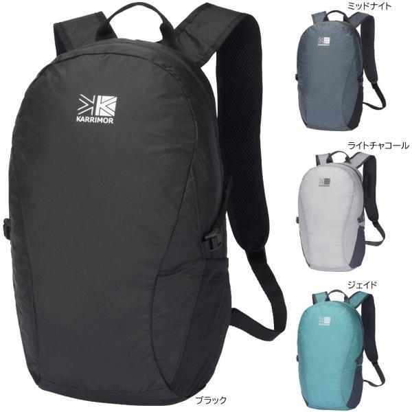 本体を内ポケットに収納できる携行に便利なリュックサック。旅行やアウトドアアクティビティの際のザブバッグとして最適。充実した機能を備えているので、普段使いでも活躍。■カラー：ブラック、ミッドナイト、ライトチャコール、ジェイド■容量：18L■サ...