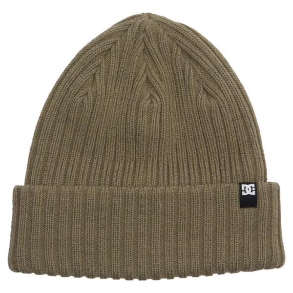 DC SHOES DCシューズ ディーシー スポーツブランド ストリート ニット帽 ニットキャップ シンプル 無地 ワンポイントリサイクルポリエステルを使用したリブニット生地のカフ付きビーニー。小さめのDCスターロゴラベルをワンポイントに配...