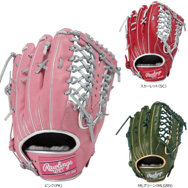ローリングス 一般軟式グローブ（野球グローブ/一般 大人） 草野球 カラーグローブ カラーグラブ硬式グラブと軟式グラブのボーダーラインに位置するハイスペック軟式グラブ。■右投げ用、左投げ用■カラー：MLグリーン(MLGRN)、ピンク(PK)...