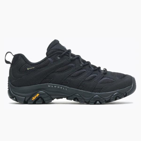 MERRELL(メレル)のハイキングシューズのアイコンモデル、MOAB(モアブ)のローカットモデル。防水性と透湿性を併せ持つGORE-TEX(ゴアテックス)メンブレンで、雨の日も快適。アウトソールは、優れた耐久性とグリップ力のVibram(...