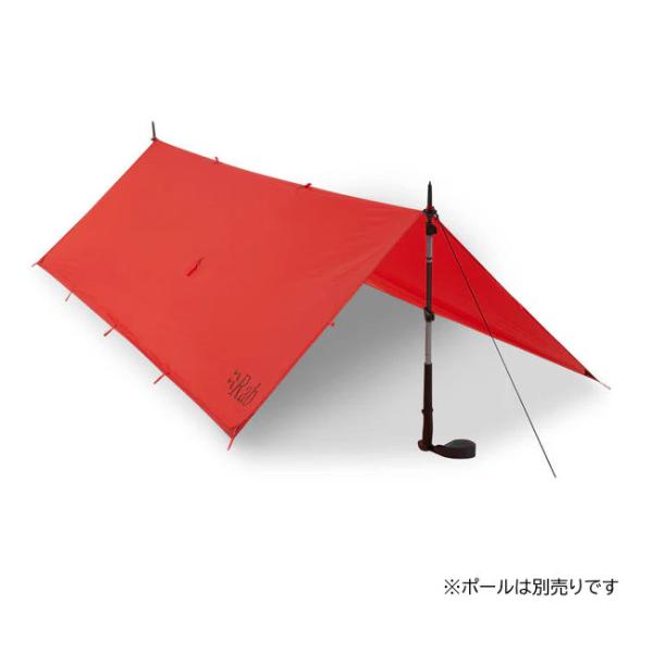Rab SilTarp Plus Solo補強されたガイポイントを備えたコーデュラナイロン製の軽量で汎用性の高い1人用シェルターです。アルパインクライミング、バックパッキング、バイクパッキング、緊急時のシェルターとして最適です。・2.5m×...