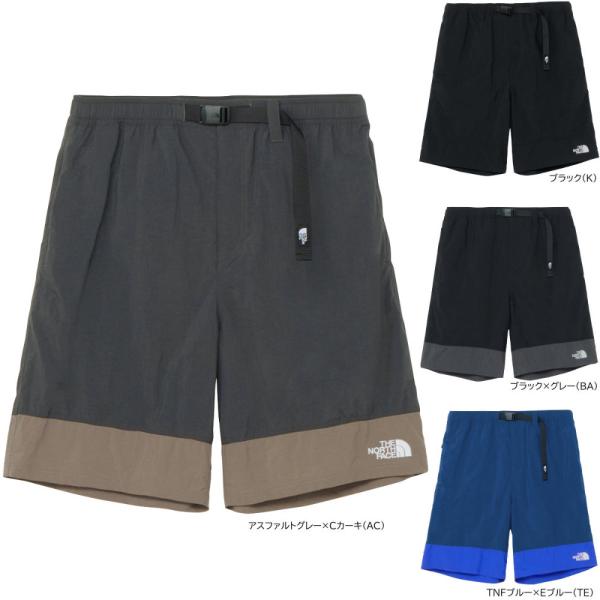 THE NORTHFACE Nuptse Short ノースフェイス アウトドアウェア 夏 ショートパンツ ハーフパンツ メンズ ボトム 撥水 アウトドアブランドTHE NORTH FACEのアイコニックな切り替えデザインを落とし込んだショ...
