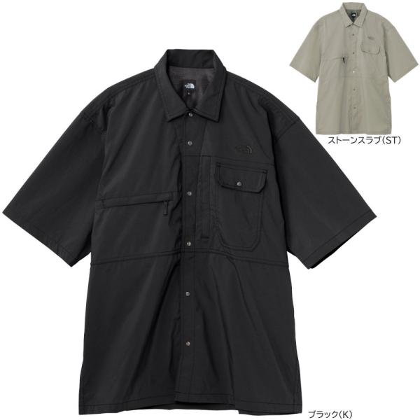アイコニックなポケットディテールを備えた半袖シャツ。細番手の糸を高密度に織り込んだポリエステルの生地は、なめらかで上質な印象。適度なストレッチ性も持ち合わせています。生地にははっ水加工を施し、多少の雨や汚れに対応。フロントに3カ所のポケット...