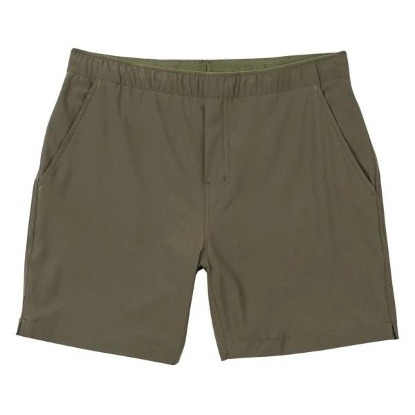 Rab Harpur Shortsダイナミックな山の日に必要な涼しく快適な動きやすさを提供するこの軽量ショーツは、4ウェイ・ストレッチとスプリットヘムで自由な動きを実現。調節可能な伸縮性ウエストバンド付きで動きやすさも抜群。■カラー：アーミ...