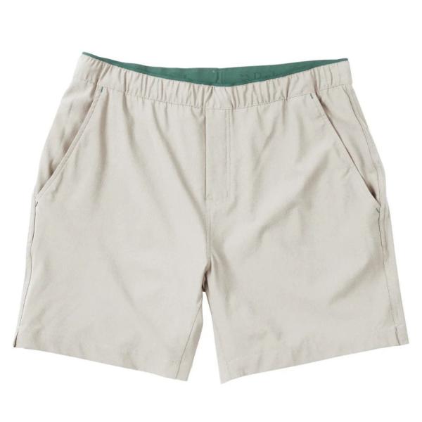 Rab Harpur Shortsダイナミックな山の日に必要な涼しく快適な動きやすさを提供するこの軽量ショーツは、4ウェイ・ストレッチとスプリットヘムで自由な動きを実現。調節可能な伸縮性ウエストバンド付きで動きやすさも抜群。■カラー：ペブル...