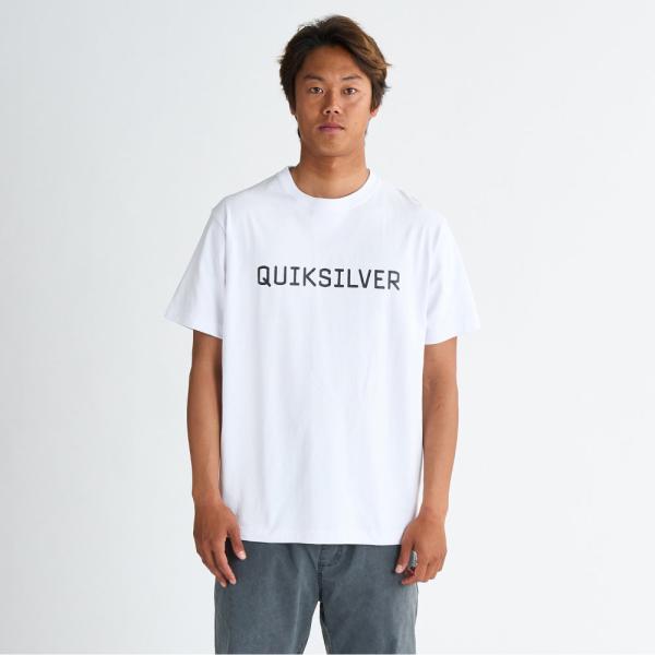 Quiksilver DNA BIG CLICKER ST程良い肉厚感とハリ感の生地を使った半袖Tシャツ。製品染め加工と顔料系の染料を掛け合わせたものにボールバイオウォッシュ加工を施すことで、独特なダメージ感を表現しました。フロントとバック...