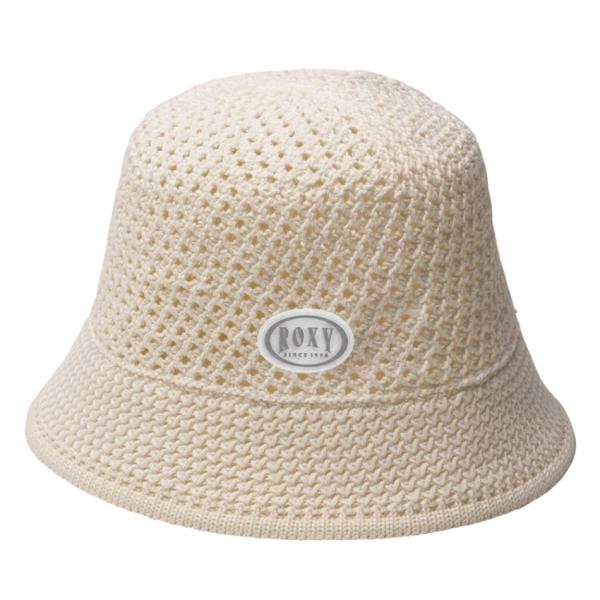 ROXY SOL DE VERANO ロキシー レディース 帽子 ハット  カジュアル スポーティー サーブブランド透かし編みのサーモ糸を使用した、ベル型シルエットのハット。形状記憶されるので、バッグに入れて持ち歩いても型崩れする心配があり...