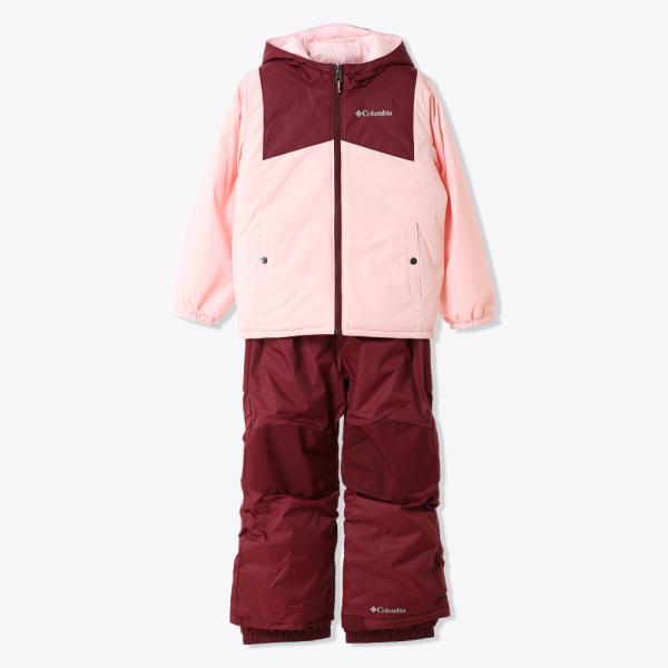 【国内正規品】Columbia Double Flake II Setスノーシーズンに最適な機能を装備したジャケットとビブパンツのセットアイテム。ジャケットとビブパンツともに、小雨を弾く、はっ水（撥水）機能を備え、ふんわりと暖かい中綿を封入...