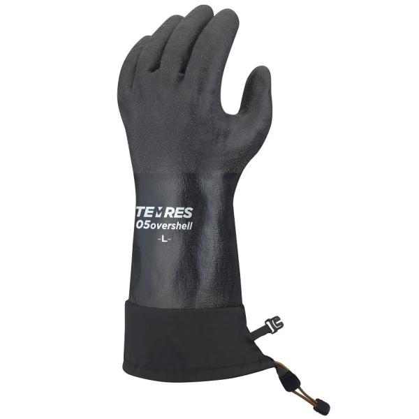 テムレス黒 テムレスオーバーシェル TEMRES 05overshell 防水 アウターグローブ 手袋 オーバーグローブポリウレタン製オールコート手袋（裏布付き）登山・トレッキング・釣りなどアウトドアに！作業用手袋等で人気のショーワグローブ...