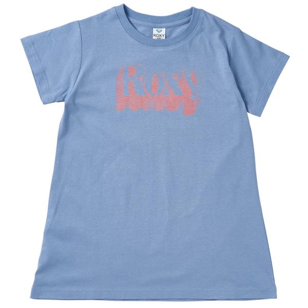 ROXY ロキシー Tシャツ トップス 半袖 クルーネック 丸首 キッズ ジュニア 子供 女の子 服 ロゴ プリント サーフブランド スポーツブランドフロントに大きなROXYのファットロゴをプリントしたTシャツワンピース。肩周りがコンパクト...