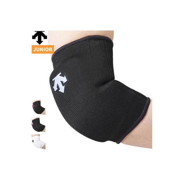 肉厚パッドのジュニア2個組肘パッドです。製品のスピリットマークを変更しています。(旧品番：DVB-8713JB)■素材本体:ポリエステル  レーヨンパッド:ポリウレタン■サイズ： フリー(全長17cm 幅9cm)■原産国：台湾※当店とメーカ...