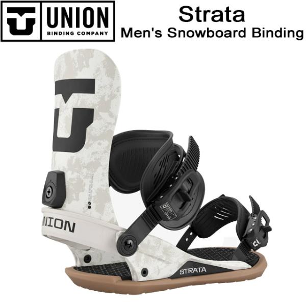 ユニオンのメンズパーク＆フリースタイルバインディングNo.1、2026 Strataは、山全体でプレス、ポップ、そして遊びたいライダーのために作られています。ソフトでサーフのようなフレックスと業界をリードする衝撃吸収性を備え、コントロールを...