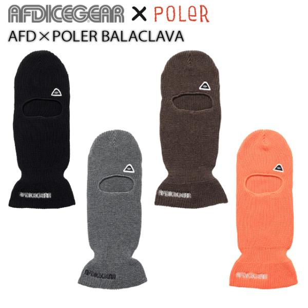 1991年に創業した日本発のスノーボードウェアブランド・AFDICEGEARとコラボレーションしたバラクラバ。オールドスクールなデザインが特徴で、両者のロゴがさりげなくあしらわれています。抜群の暖かさで、滑りに集中したいコアなスノーボーダー...