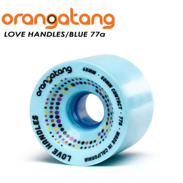 Orangatang Love Handles: 素早く、軽く、豪華で強いグリップ力。トラクションを重視したデザインをコンパクトにまとめ、俊敏性、加速性、コントロール性を実現しました。このようなパンパブルなホイールがあれば、もうクランチをす...