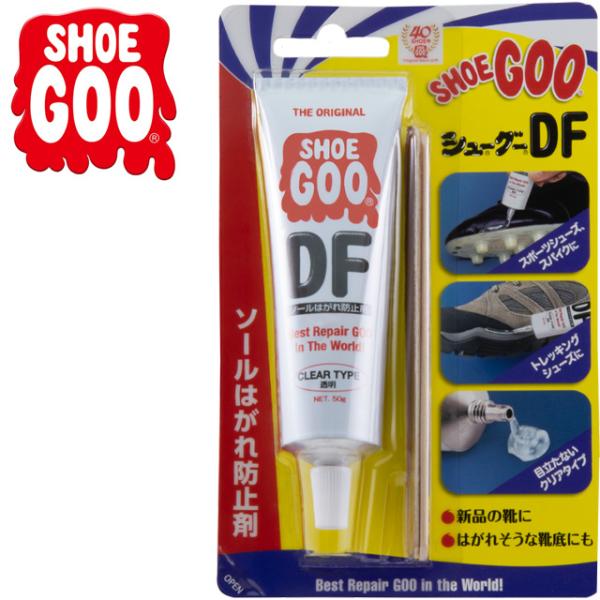 スポーツシューズやハイキングシューズなどをソール剥がれの原因となる小石、水や土などから守ります。アッパーとソールの隙間に塗るだけで大事なシューズを長持ちさせます！