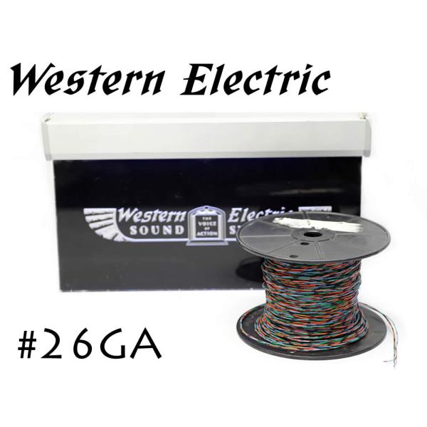 在庫限り!! Western Electric 26GA 緑/橙/青 3本 切り売り 1m〜 ウェスタンエレクトリック