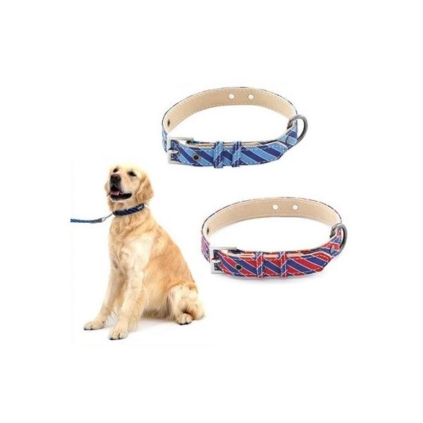 艶やかなリザードを使用した上質感のある犬具。凛とした表情と洗練されたデザインが個性をさりげなく演出します☆【サイズ表記】テープ幅：25ｍｍ 、首回り：39〜49ｃｍ【適応犬種】体重：〜30kgまでの大型犬用大型犬(ラブラドールレトリバー・ゴ...